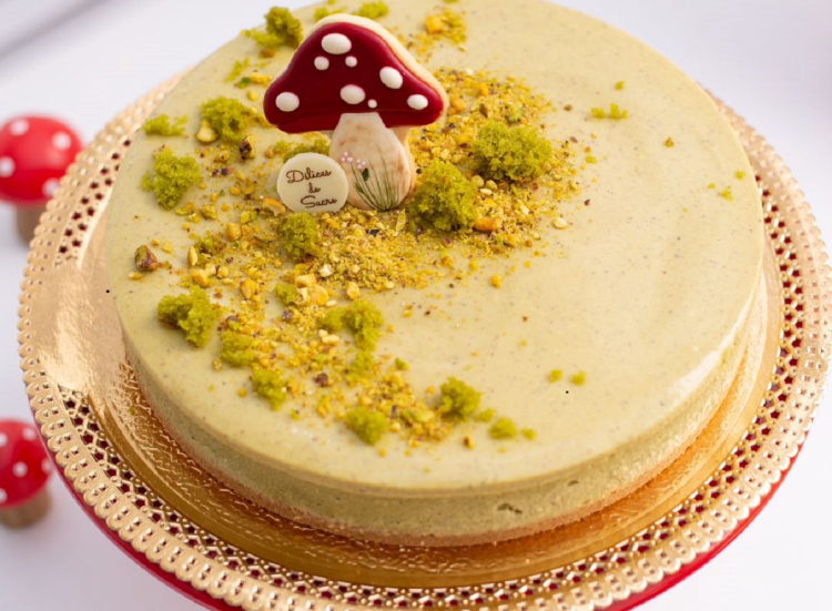 Saiba como preparar um cheesecake de pistache para sua mãe